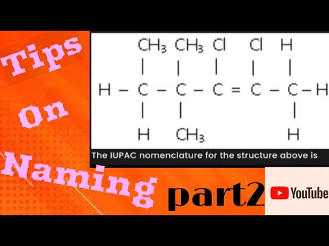 Easy Guide to Naming Organic Compounds Part 2