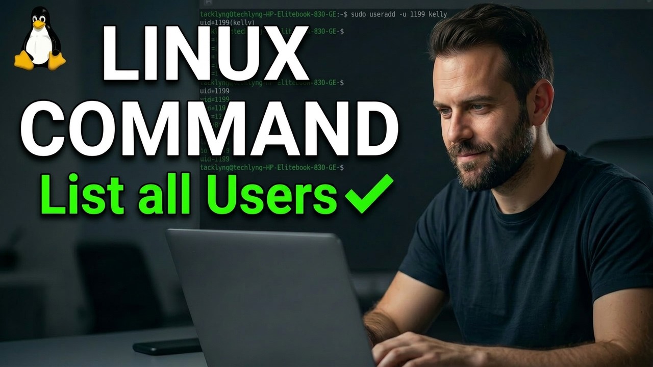 List Users in Linux (30-Second Linux Tutorial)