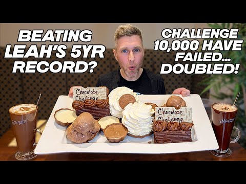OVER 10,000 PEOPLE HAVE FAILED - LEAH'S RECORD HAS STOOD FOR 5 YEARS! TOUGHEST CHOCOLATE CHALLENGE