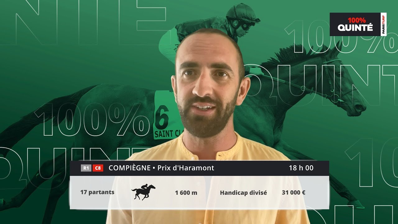 100% Quinté – Pronostics du Jeudi 13 juillet : Prix d'Haramont sur l’hippodrome de Compiègne