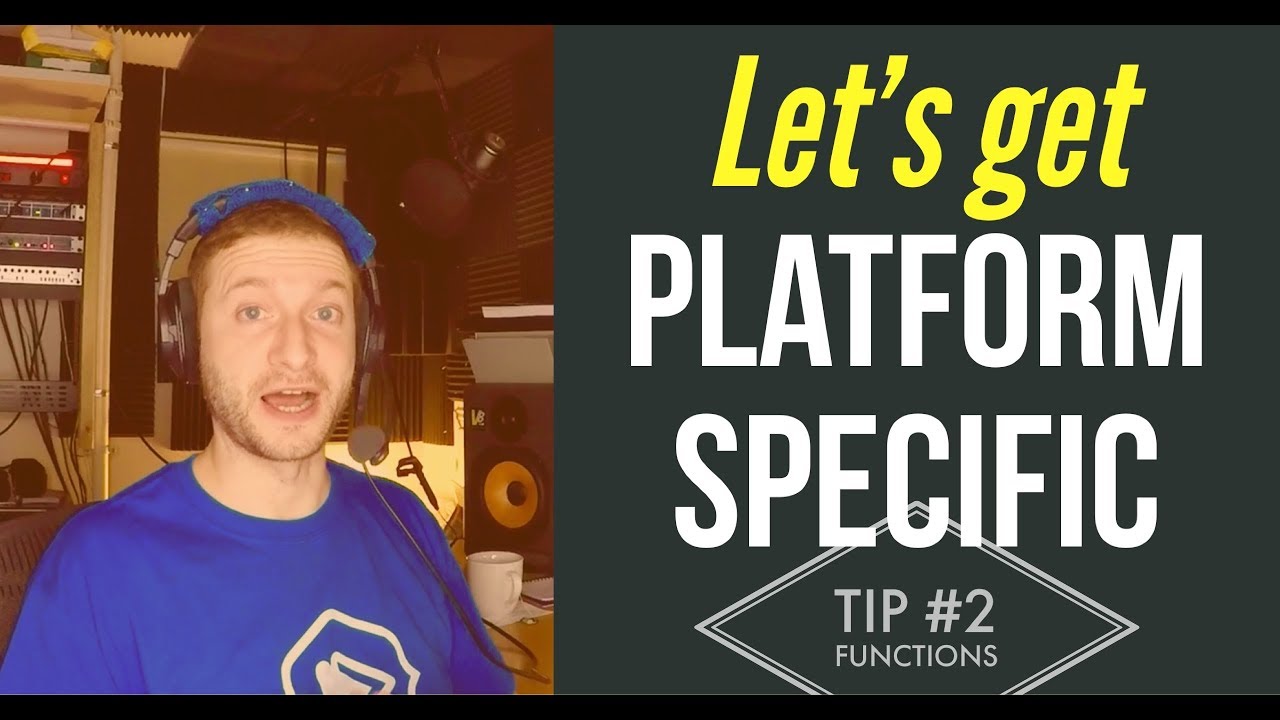 Platform Specific Functions in NativeScript