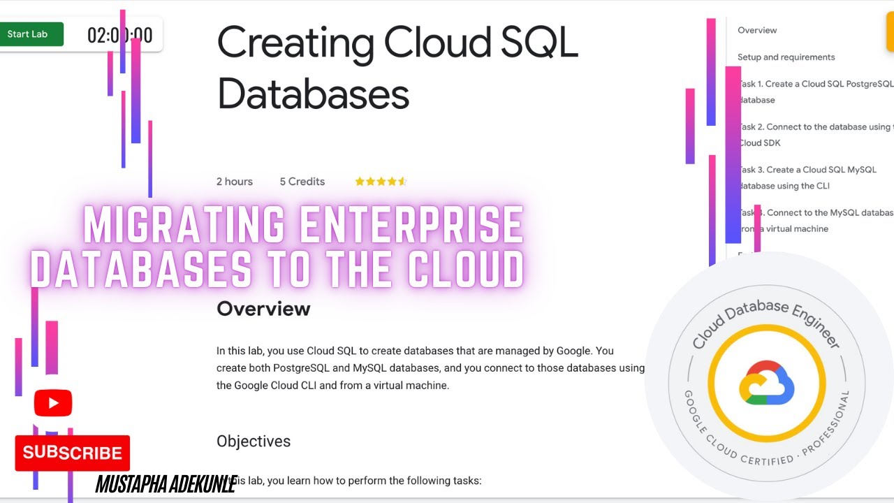 Creating Cloud SQL Databases with Explanation | Qwiklabs | Google Cloud Skills Boost