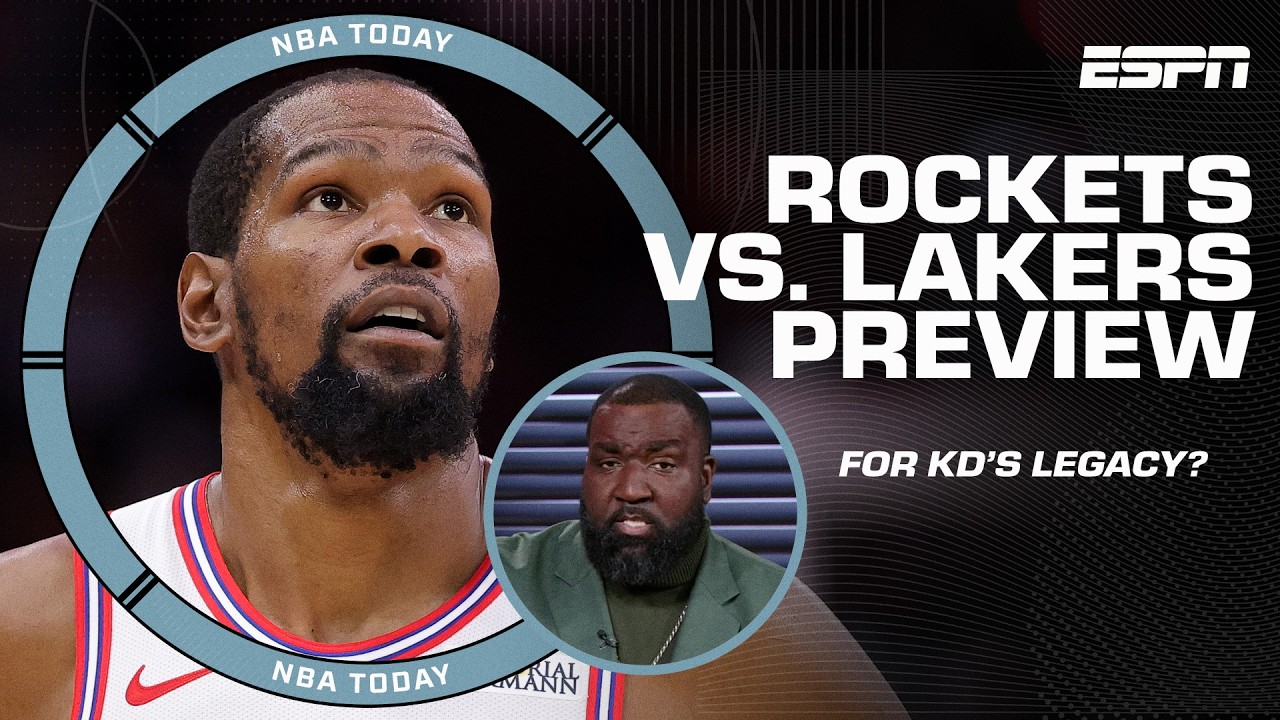 Perk says Rockets-Lakers is a ‘LEGACY MOMENT FOR KD’ | NBA Today