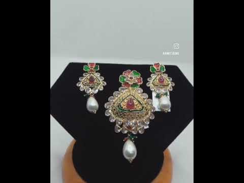 18k Kundan Set #ankitgems #gold #18kgold #kolkata