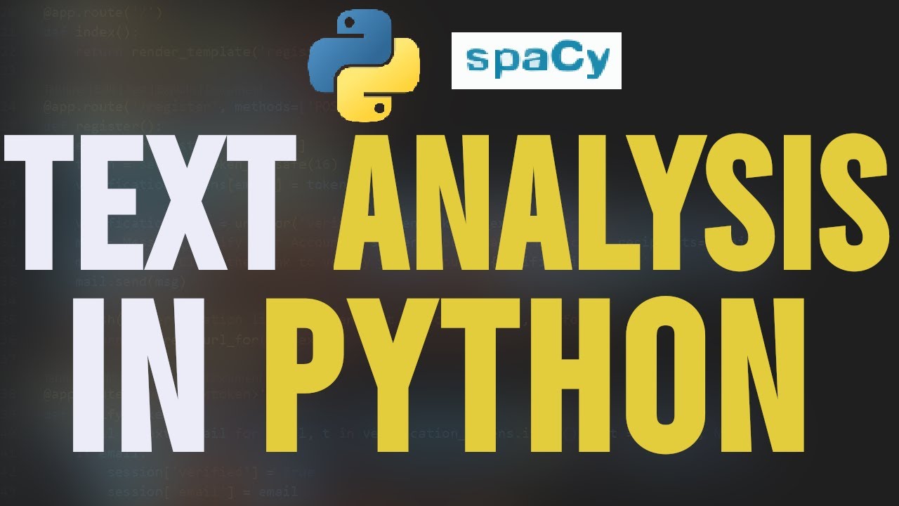 Getting Started with SpaCy A Beginner Guide to Text Processing in Python