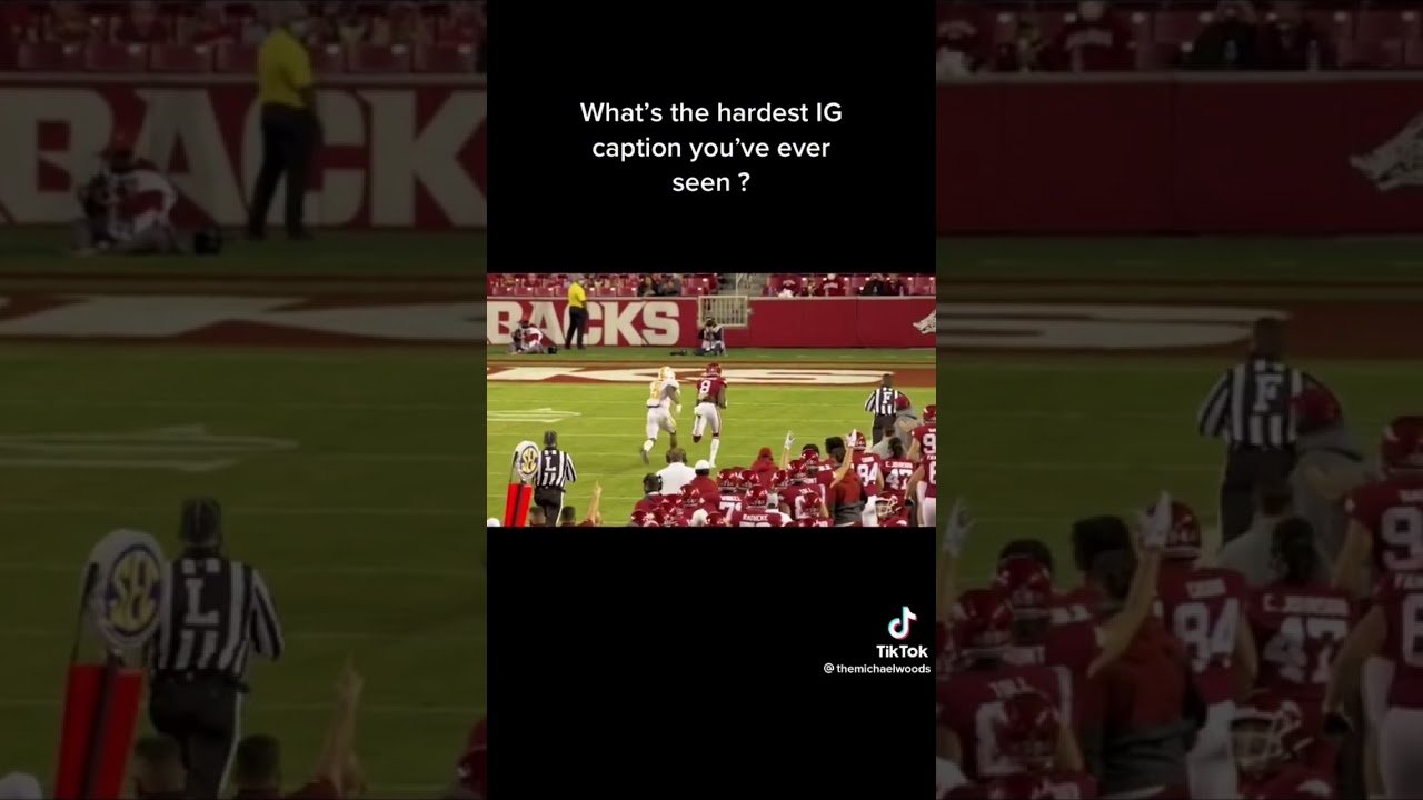 Hardest IG Caption🔥