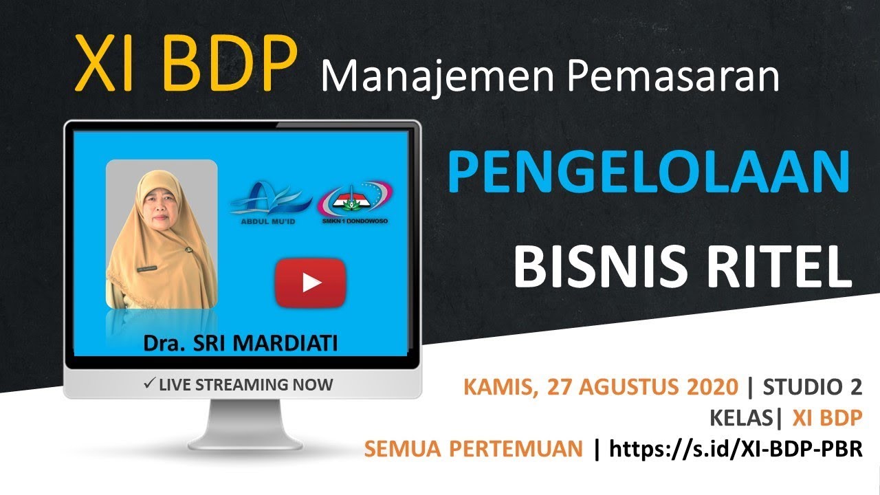 #06 Manajemen Pemasaran | Pengelolaan Bisnis Ritel | Dra. Sri Mardiati