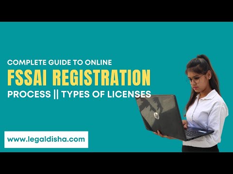 How to Register FSSAI Online || types of FSSAI license in India ||