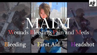 MOD SHOWCASE I MAIM I Wounds Bleeding Pain and Meds at Fallout 4 Nexus ...