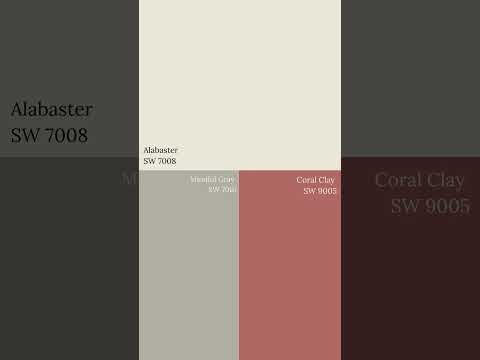 Sherwin Williams Alabaster SW 7008 | Best Color Combos