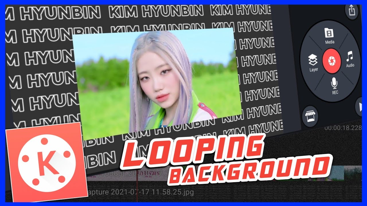 Looping Background like a PRO in Kinemaster | Kinemaster Tutorial