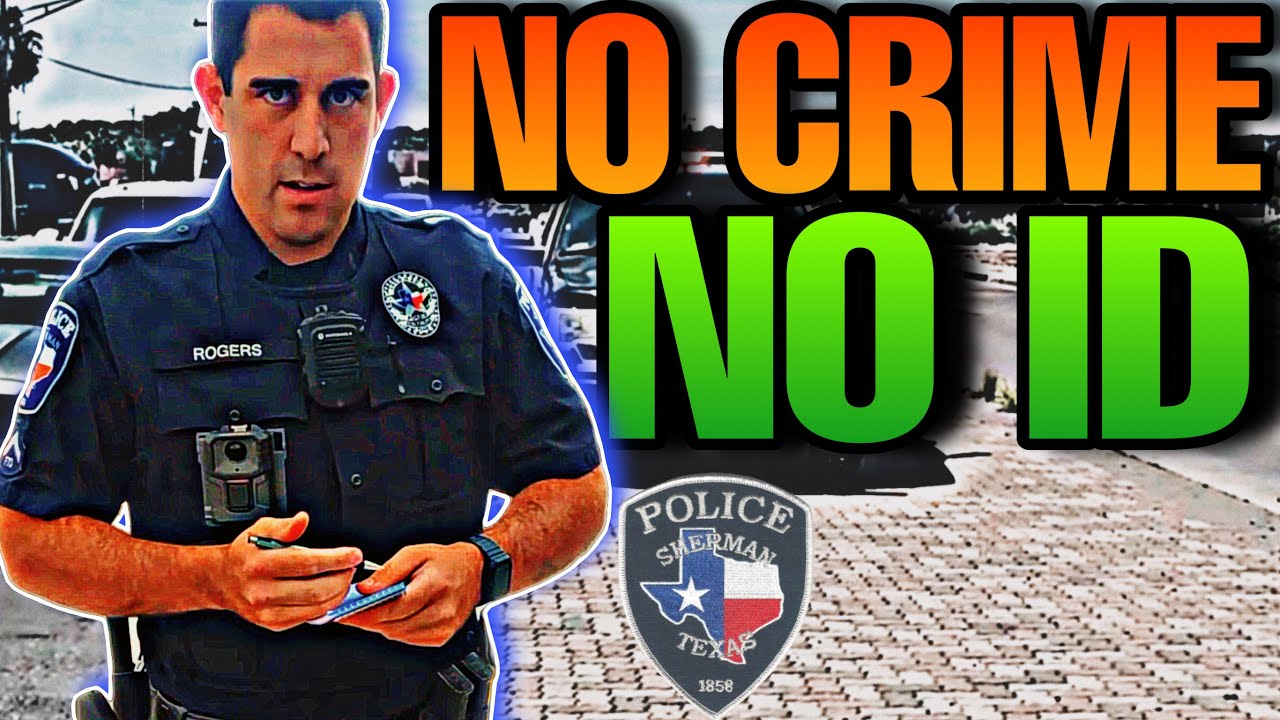 COPS QUESTION THE WRONG GUY! - ID REFUSAL