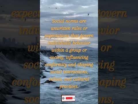 SOCIAL NORMS INFLUENCING HUMAN BEHAVIOUR #selfcare #mentalhealth #psychology #youtubeshorts