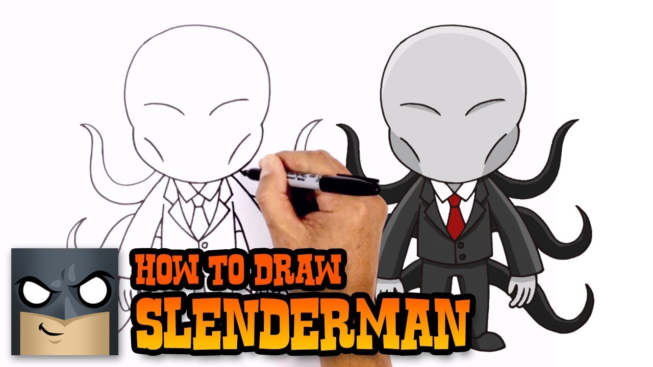 How to Draw Slenderman