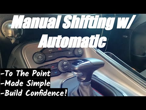 How to Manual Shift in an Automatic Car!