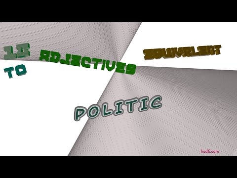 politic - 10 adjectives which are synonyms of politic (sentence examples)