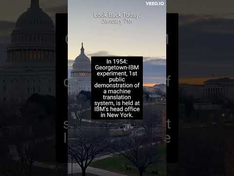 🤷♂️ What did IBM demonstrate in 1954? #shorts