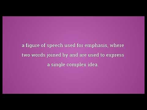 Hendiadys Meaning