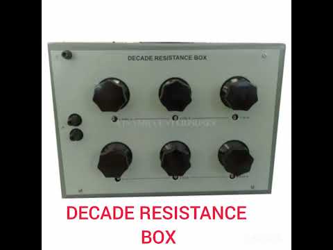 Decade Box - Decade Resistance Box Latest Price, Manufacturers & Suppliers