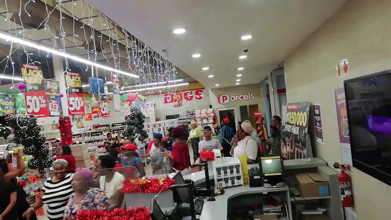 BLACK FRIDAY RUSH AT SHOPRITE