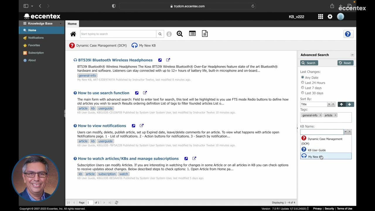 Knowledge Base Admin Guide - Managing Tags