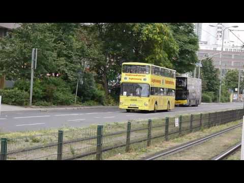 MAN SD200 als Sightseeing-Bus in Berlin nahe dem Alexanderplatz [1080p]
