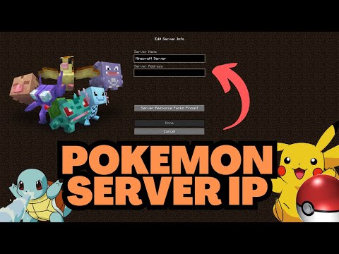 Minecraft Pokemon Server IP Address