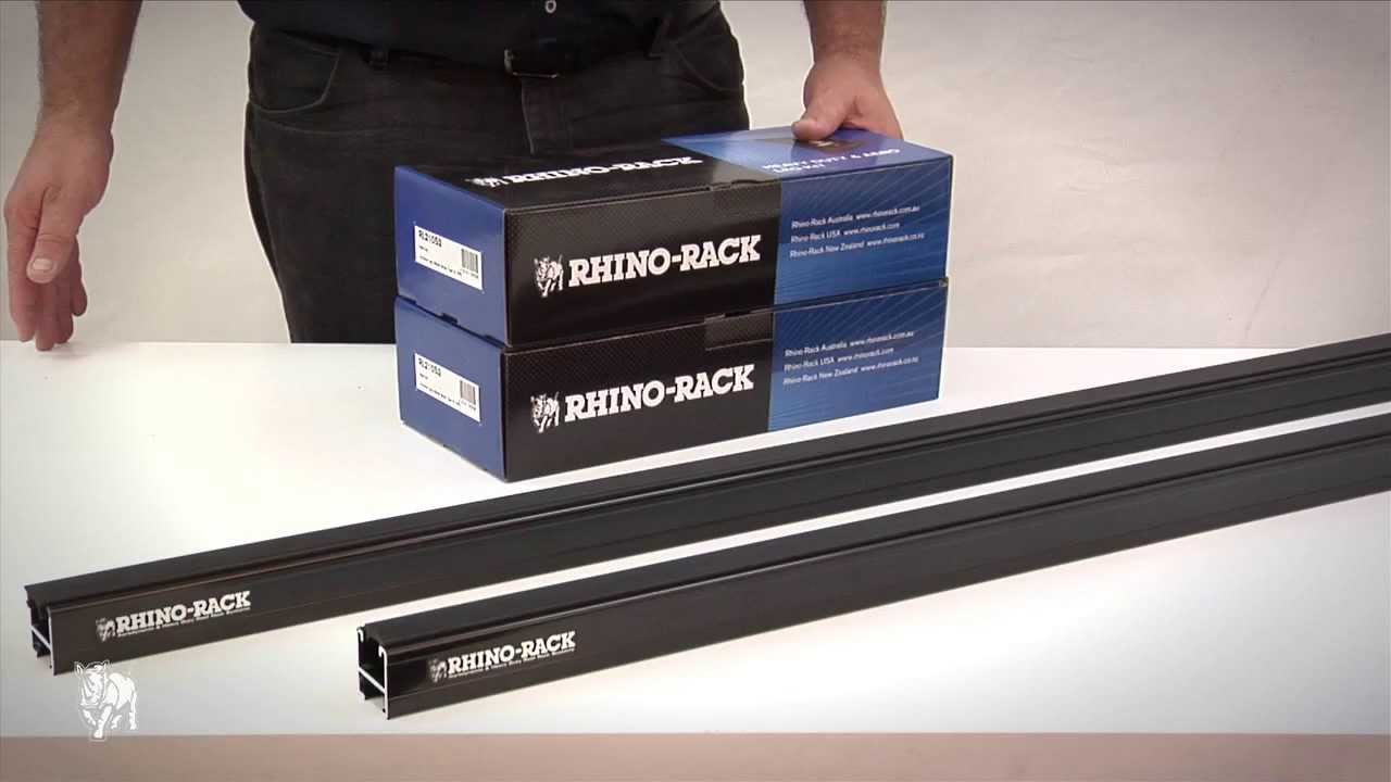 Heavy Duty RL110 Silver 3 Bar Roof Rack | Rhino-Rack AU