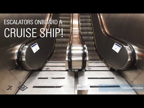 Orenstein & Koppel (O&K) Escalators Onboard a Cruise Ship!