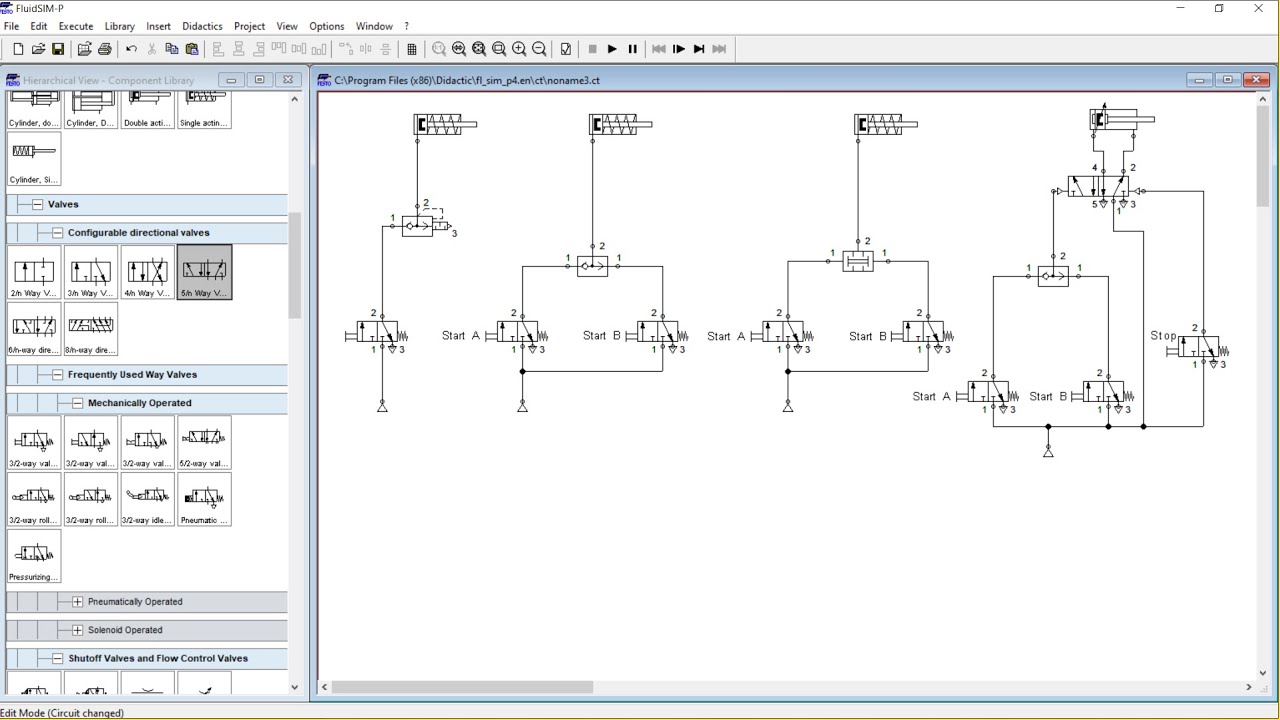 FluidSIM Tutorial : The Basic of  Pneumatic