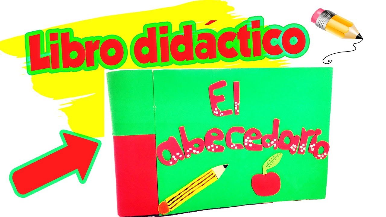 COMO HACER LIBRO DIDÁCTICO DEL ABECEDARIO