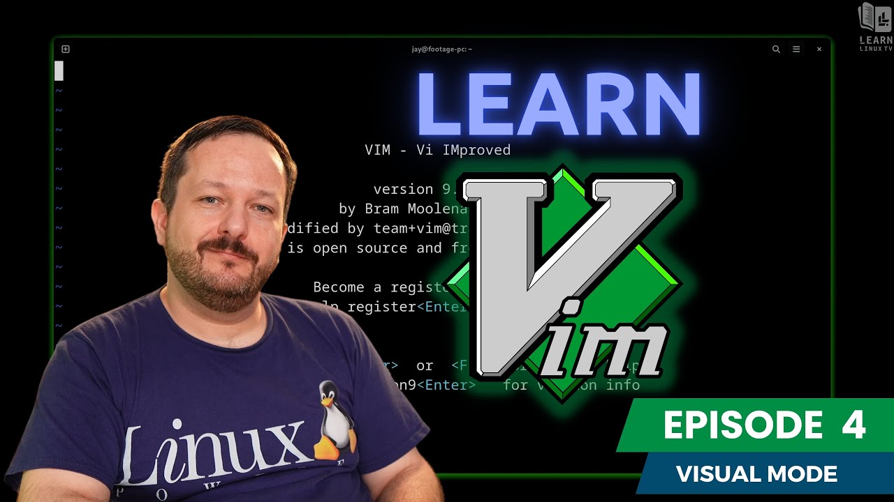 Vim Essentials: Linux Editing Made Simple (Episode 4 - Visual Mode)