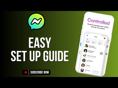 How To Set Up Kids Messenger | Messenger Kids
