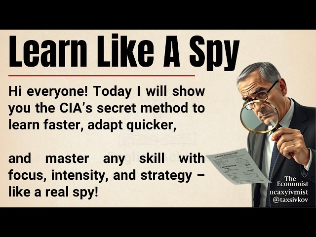 Learn Like a Spy: How the CIA’s Secret Method Can Help You Learn Faster ...