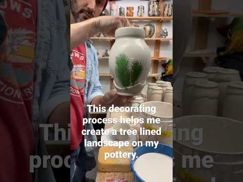 Why I cover my pottery in wet slip!