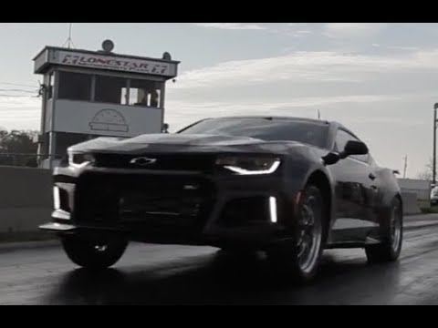 1,000 HP Hennessey Exorcist Camaro ZL1 Beats Dodge Demon with 9.57s 1/4 ...