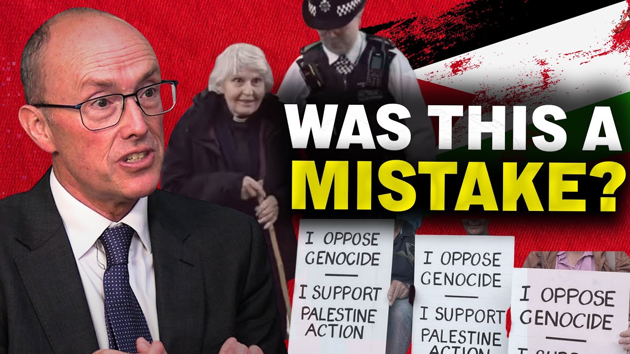 Policing Palestine Action vs. Tommy Robinson - UK's Top Terror Lawyer, Jonathan Hall