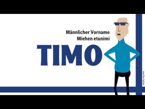 Timo, finnischer Vorname Timo. Namenstag, nimipäivä