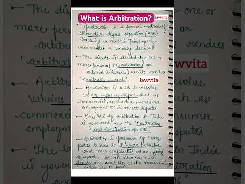 What is Arbitration Alternative Dispute Resolution meaning