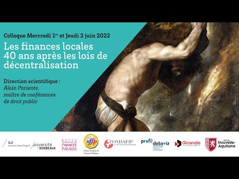 Mme Danièle Lamarque, Les finances locales 40 ans après les lois de décentralisation