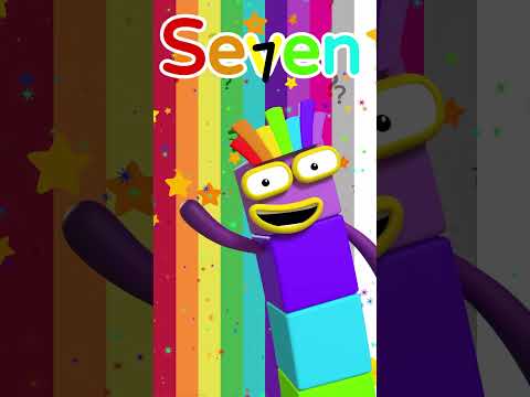 Who's that Numberblock? Can you guess the Rainbow Number? ???? | 1234567 Learn to count | @Numberblocks