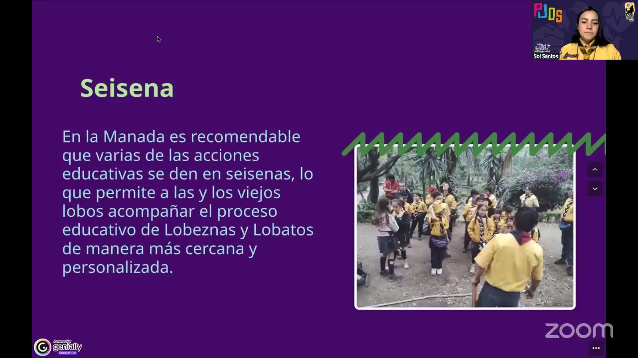 WEBBINAR PJOS: ESTRUCTURA Y MARCO SIMBOLICO DE MANADA