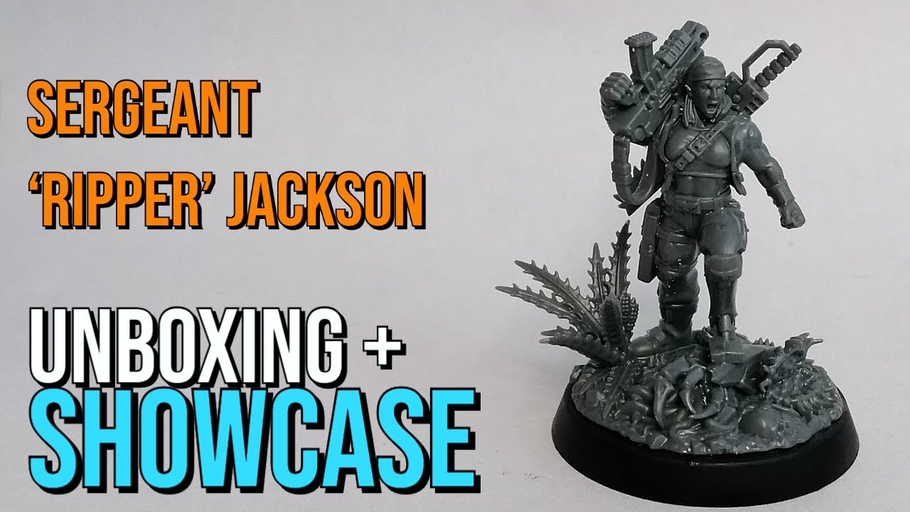 Sergeant ‘Ripper’ Jackson | Unboxing + Showcase