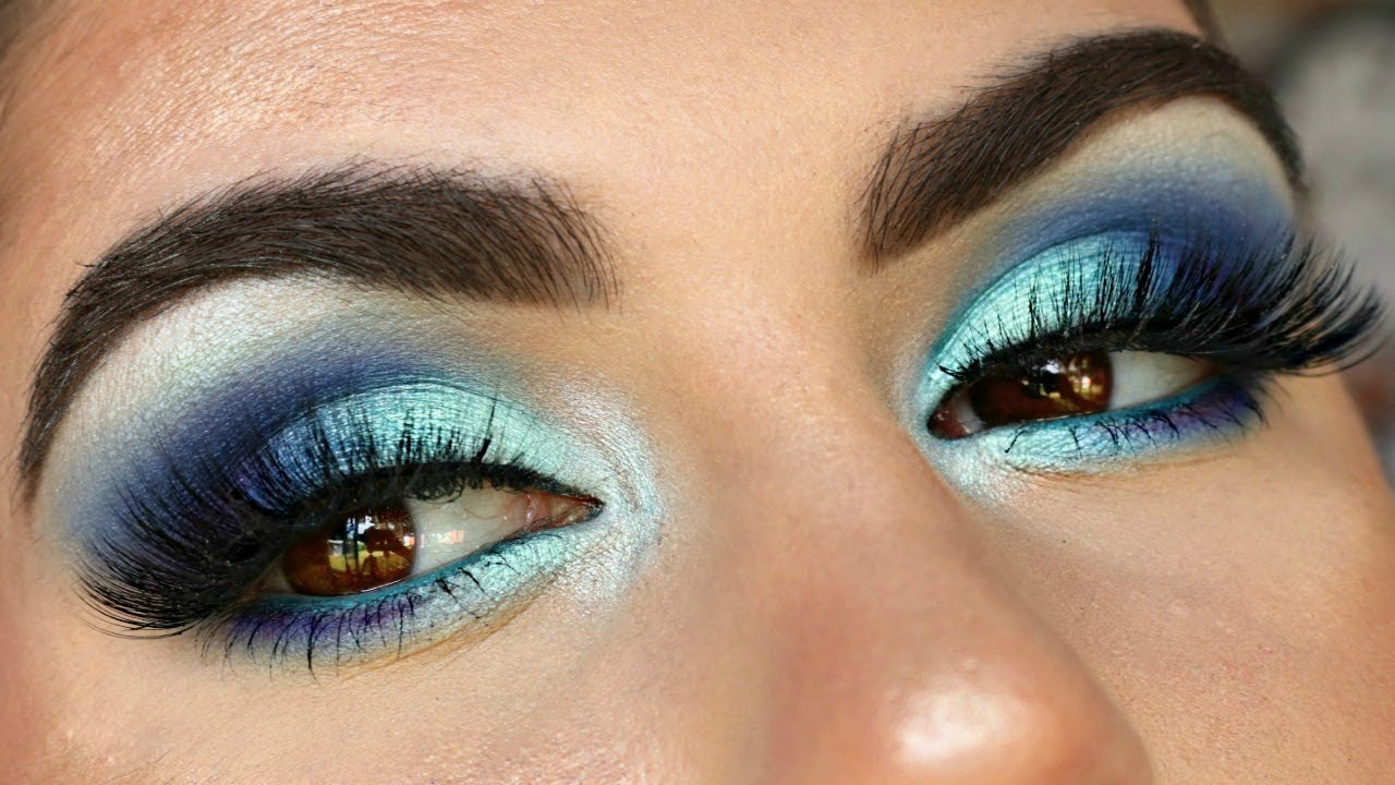 MERMAID EYES MAKEUP TUTORIAL