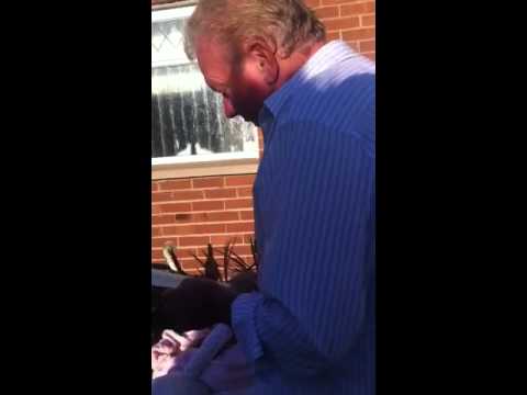 Dad coming to terms with the name 'Charis'