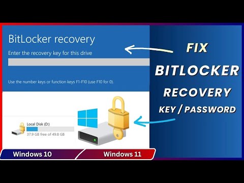 Unlock BitLocker | How to Find BitLocker Recovery Key and Password | Bypass BitLocker Recovery Key