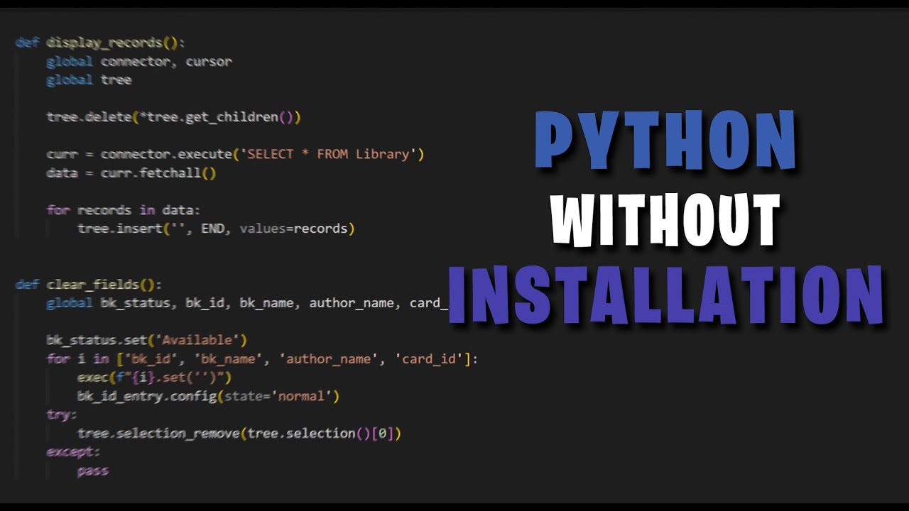 HOW TO RUN PYTHON | WITHOUT IDE AND INSTALLATION | USE PYTHON IN BROWSER