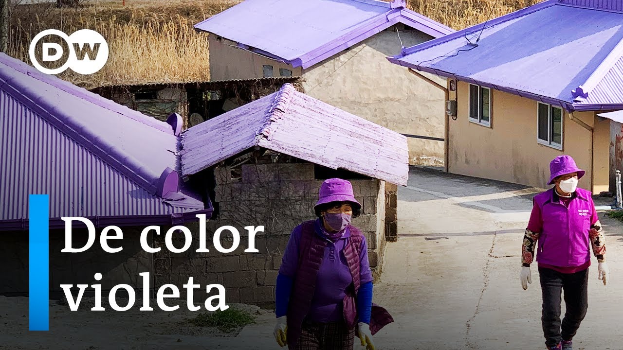 Así son las increíbles Islas Moradas de Corea del Sur