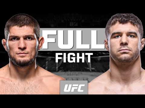 Khabib Nurmagomedov WINS THE BELT š | FULL FIGHT