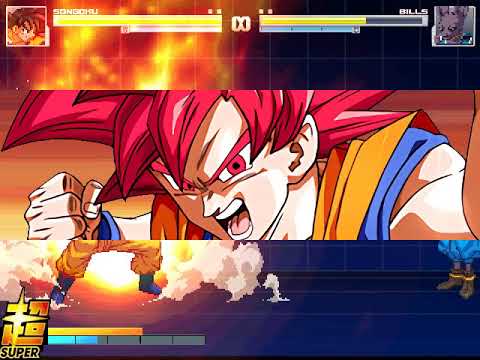 Mugen Goku All Kamehameha's and All Ultimate Moves. [Download]